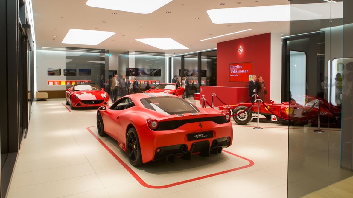 Neuer Ferrari-Showroom in Berlin - autohaus.de