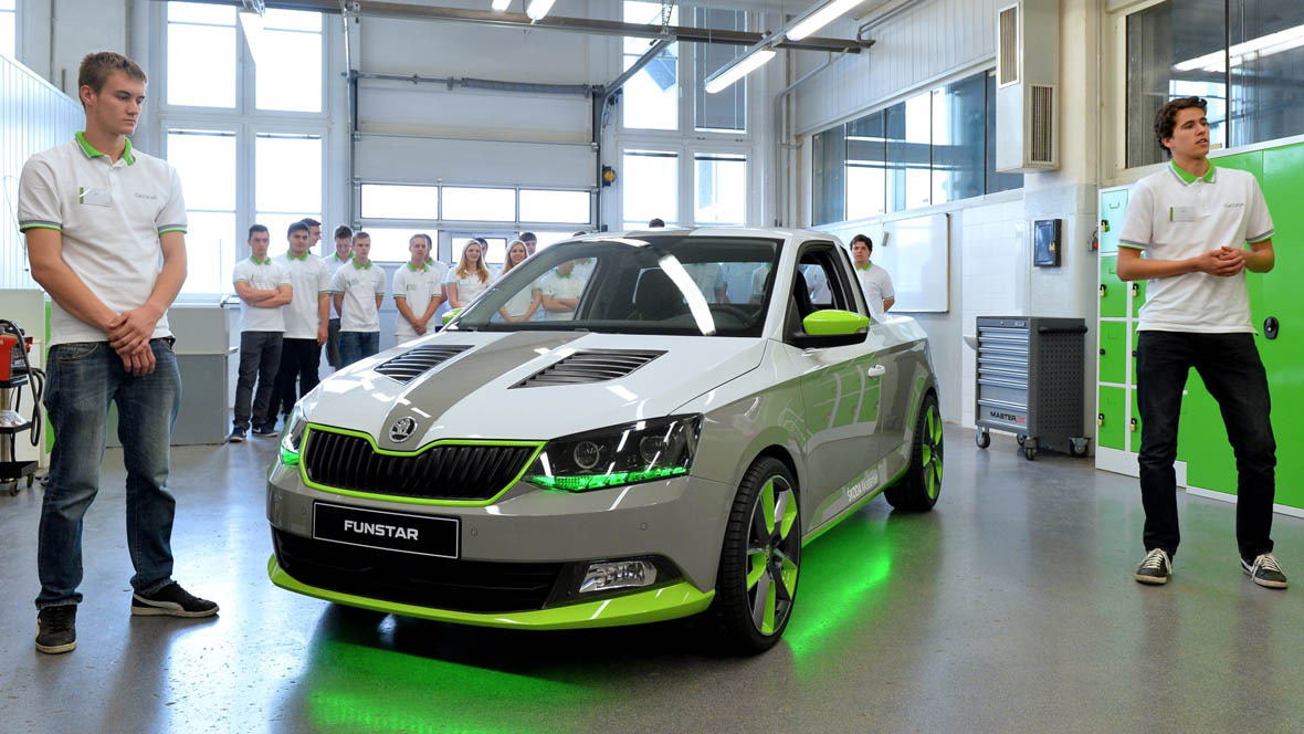 Skoda Azubi-Car "Funstar" - autohaus.de